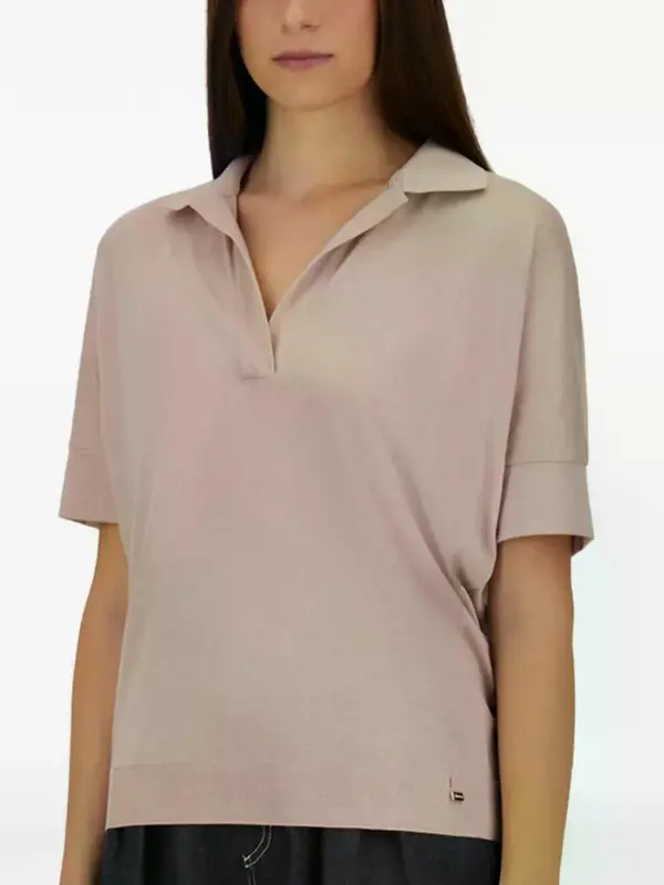 Herno Short-sleeve Polo Shirt - Pink
