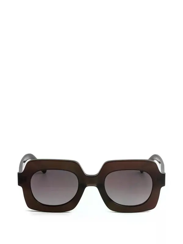 KALEOS Beaumier Oversized Sunglasses - Brown