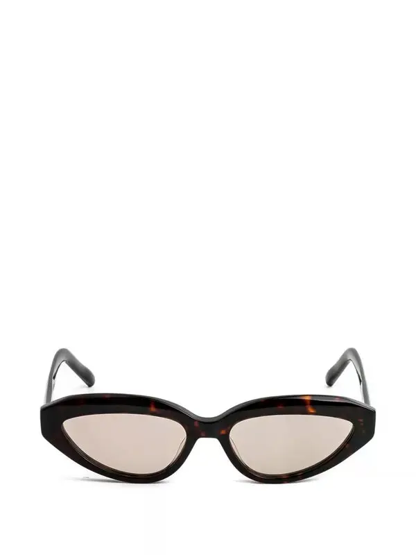 KALEOS Blum Cat-eye Frame Sunglasses - Brown