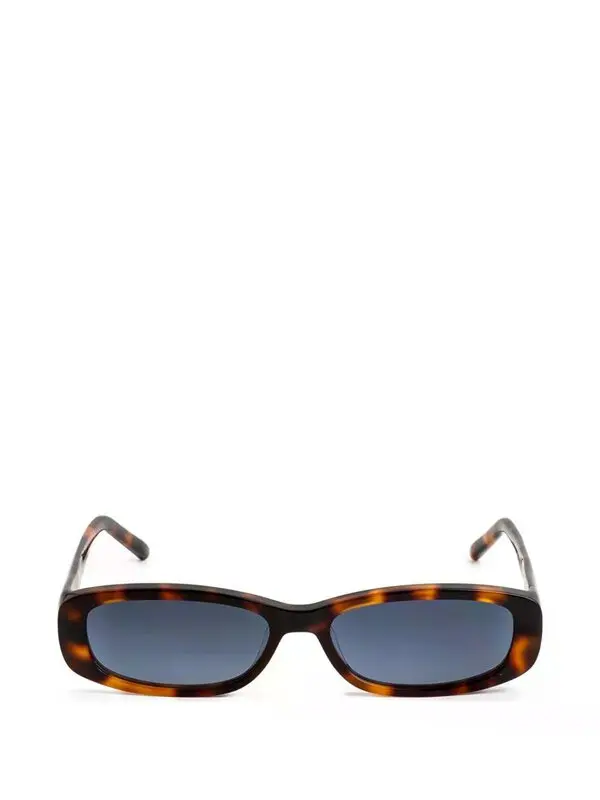 KALEOS Minx Rectangle Sunglasses - Brown