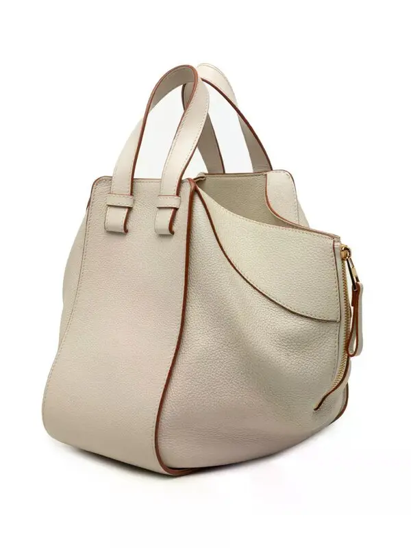 Loewe 2022 Medium Grained Calfskin Hammock Satchel - Brown