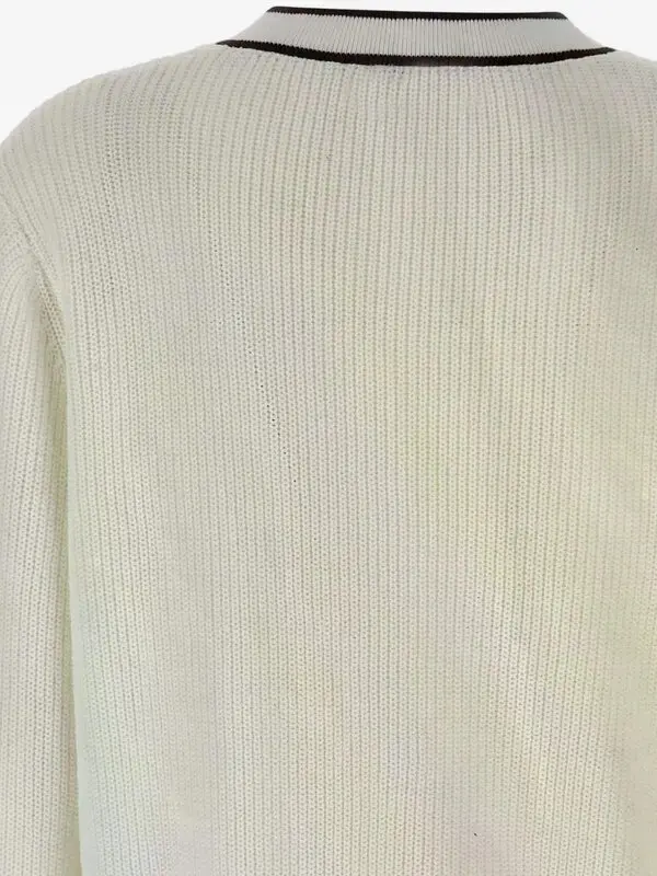KANGRA V-neck Ribbed Sweater