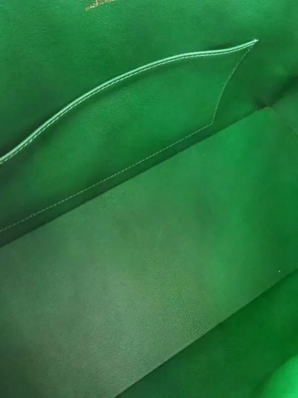 Hermès 2003 Courchevel Bolide Macpherson Satchel - Green