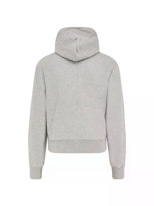 ENTIRE STUDIOS Drawstring Kangaroo-pocket Hoodie - Grey