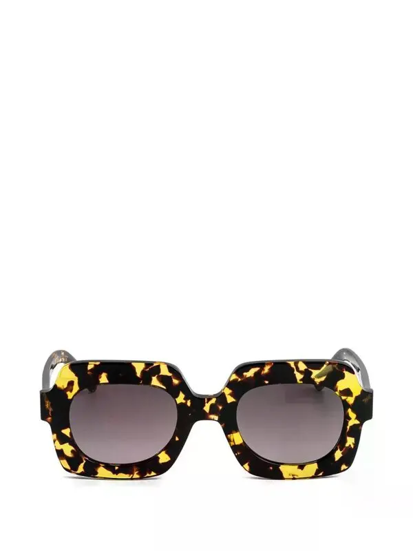 KALEOS Beaumier Geometric Sunglasses - Black