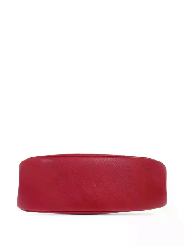 Hermès 1991 Courchevel Kelly Belt Bag - Red