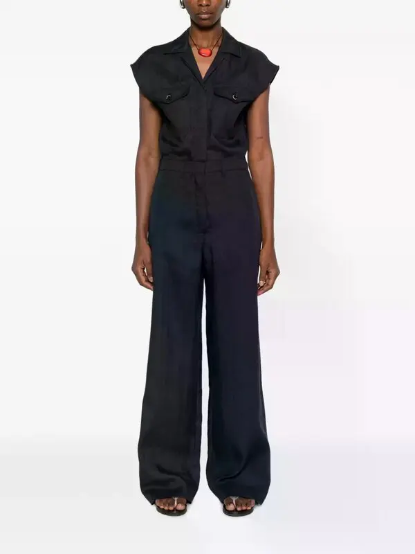 NINE:INTHE:MORNING Hana Buttoned Jumpsuit