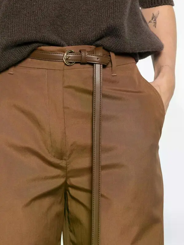 Max Mara Belt-loops Trousers - Brown