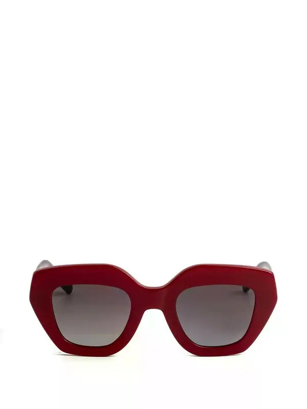 KALEOS Halsey Geometric Sunglasses - Red