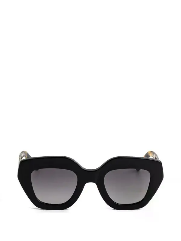 KALEOS Halsey Geometric Sunglasses - Black