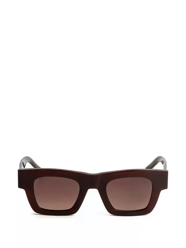 KALEOS Estrich Square Frame Sunglasses - Brown