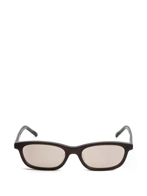 KALEOS Monte Rectangle-frame Sunglasses - Brown