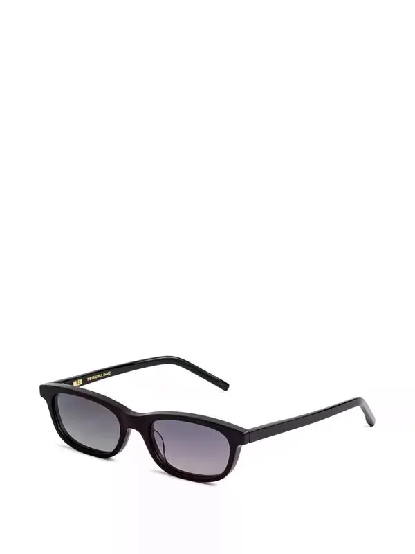 KALEOS Monte Rectangle-frame Sunglasses - Black