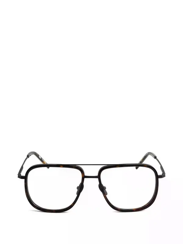 KALEOS Danforth Browline-design Glasses - Brown