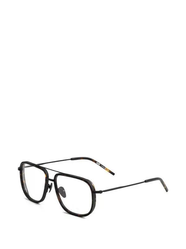 KALEOS Danforth Browline-design Glasses - Brown