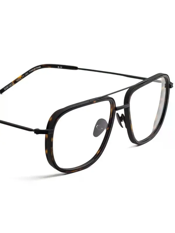 KALEOS Danforth Browline-design Glasses - Brown