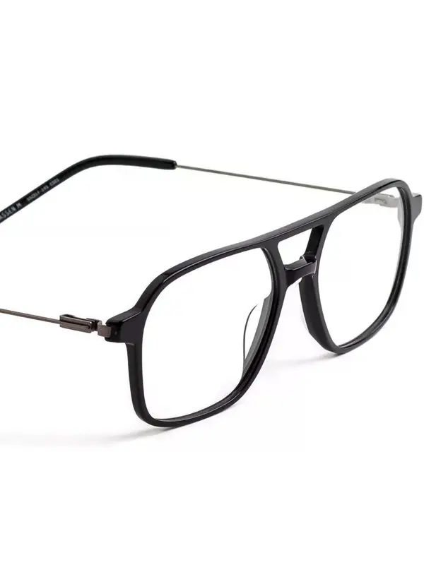 KALEOS Lassen Browline Eyeglasses - Black