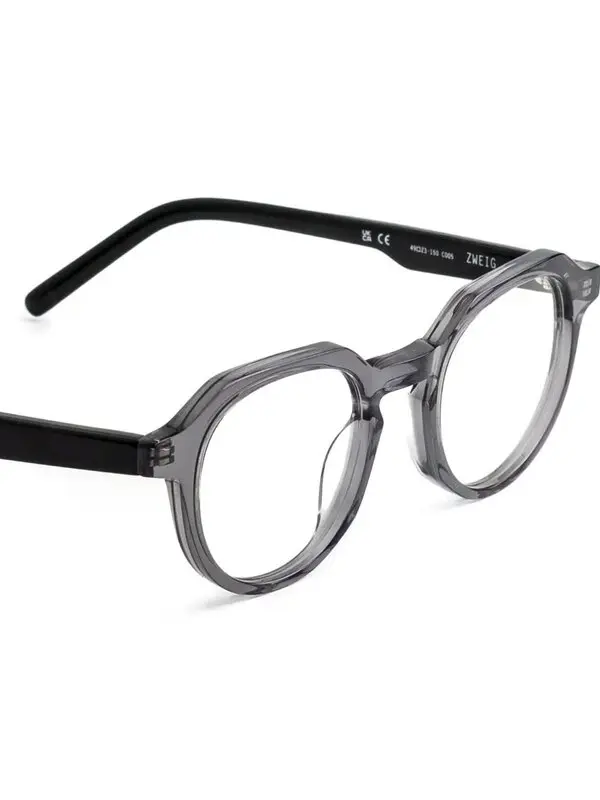 KALEOS Round Frame Eyeglasses - Grey