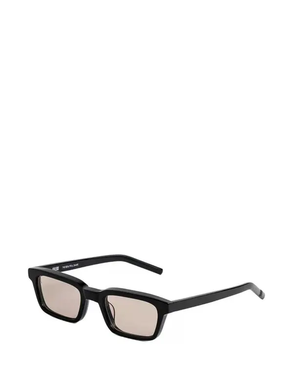 KALEOS Delgado Rectangle-frame Sunglasses - Black