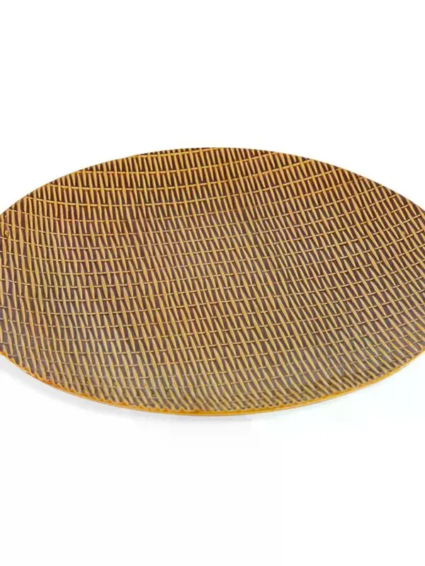 HOUSE OF CAPRICORN Ceramic Patterned Charger Plate