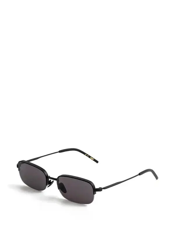 KALEOS Vandergoot Rectangle-frame Sunglasses - Black
