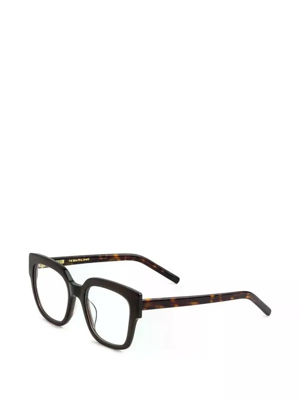 KALEOS Manor Square-frame Glasses - Brown