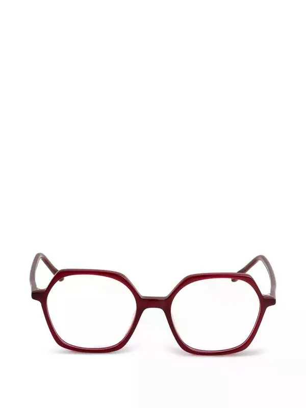 KALEOS Perry Octagon Eyeglasses - Red