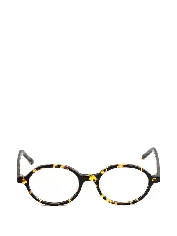 KALEOS Purdue Round-frame Glasses - Brown