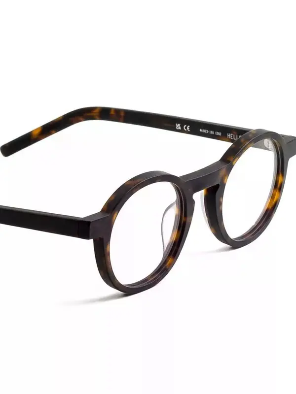 KALEOS Heller Round Eyeglasses - Brown