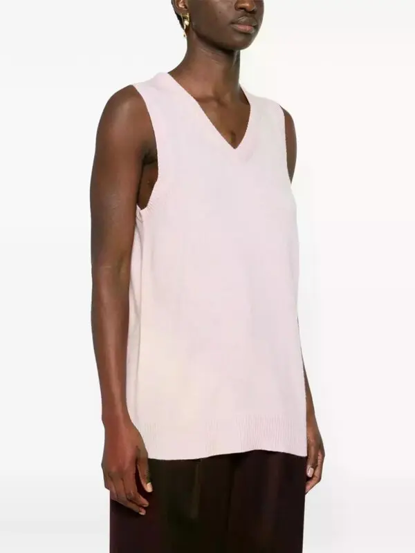 Sportmax V-neck Wool Vest