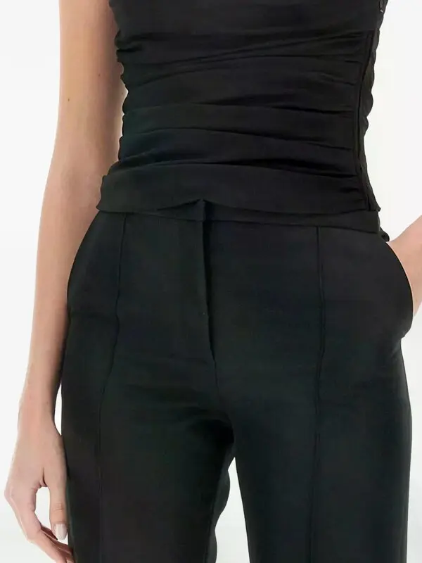 Moschino Draped Strapless Top