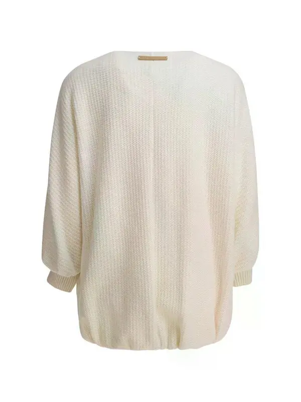 Max Mara Crewneck Ribbed Jacket