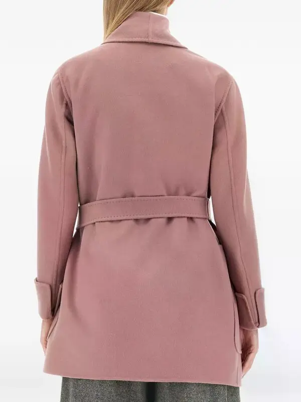 Max Mara Belted Single-breasted Coat