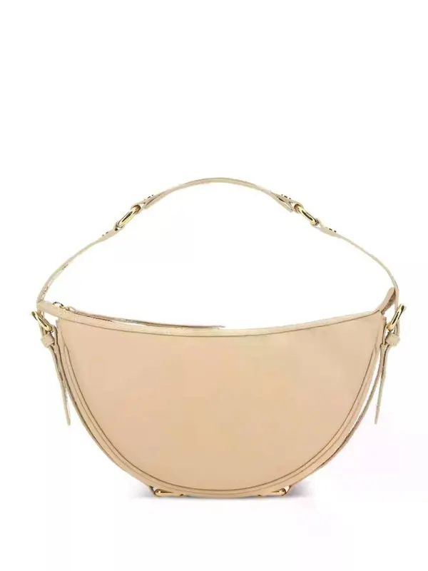 By Far Leather Shoulder Bag - Neutrals