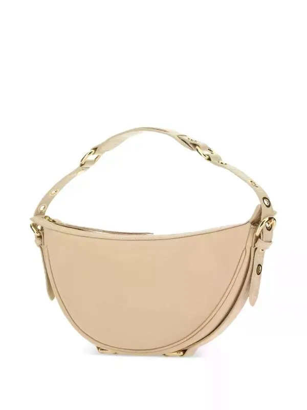 By Far Leather Shoulder Bag - Neutrals