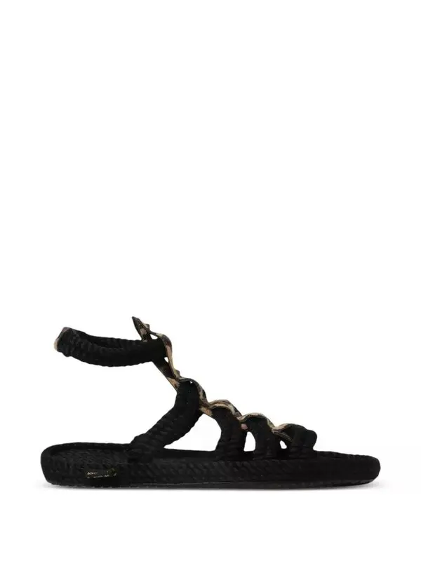 BOHONOMAD Serengeti Leopard-print Flat Sandals