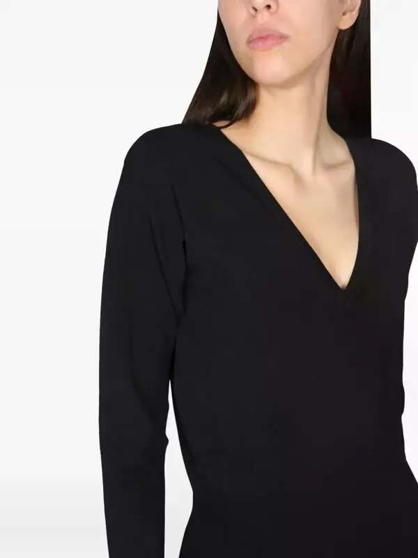 Stella McCartney V-neck Midi Dress
