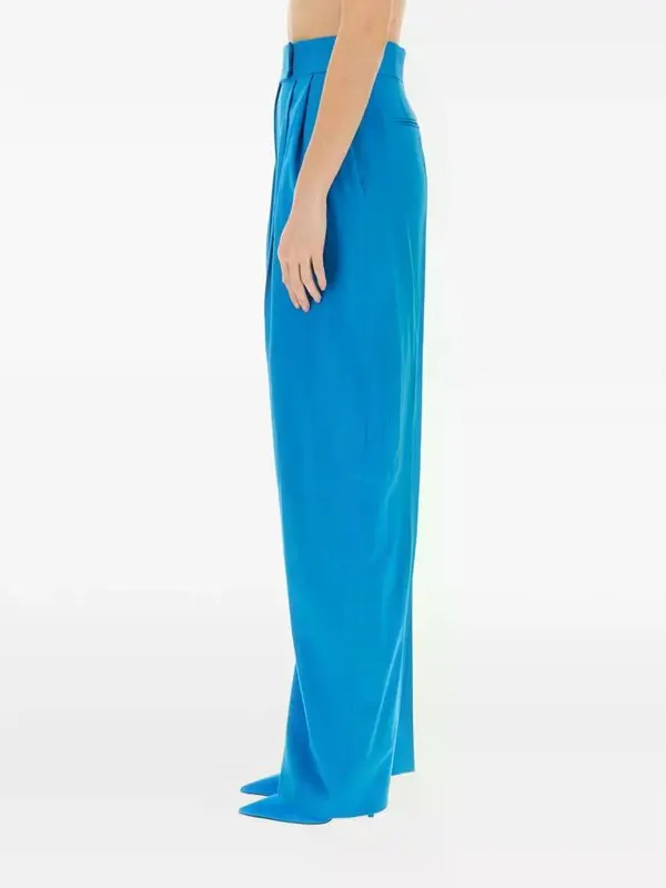 Attico Pleated Palazzo Pants