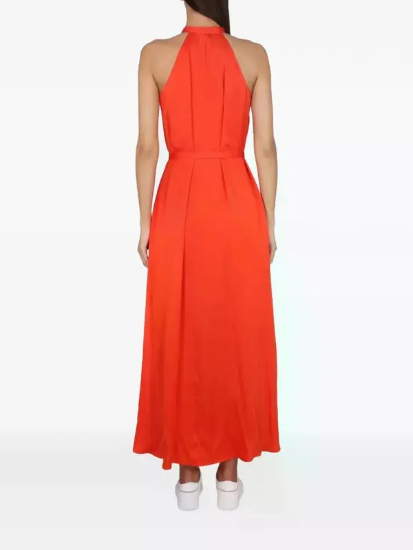 Aspesi Sleeveless Belted Midi Dress