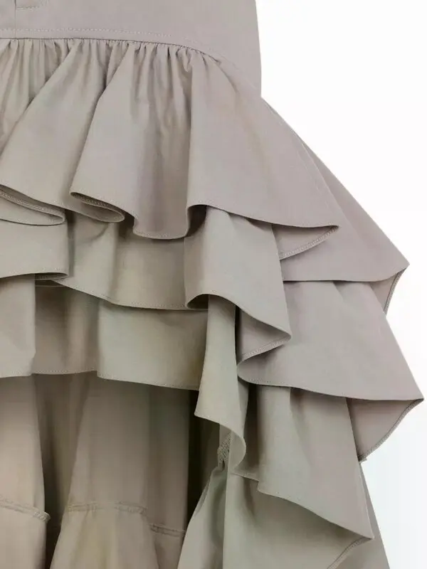 Moschino Tiered Cotton Skirt