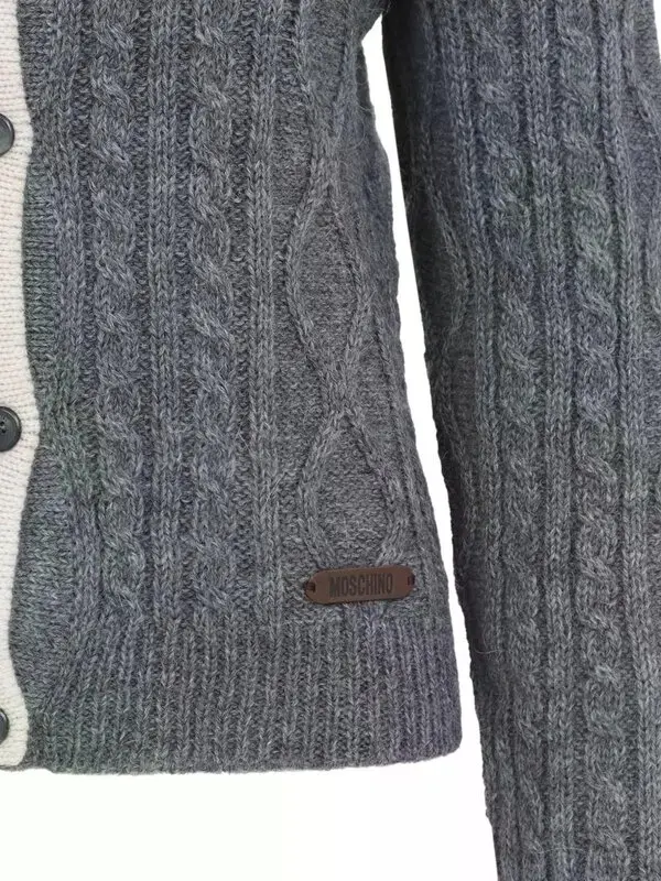 Moschino Bicolour Cardigan