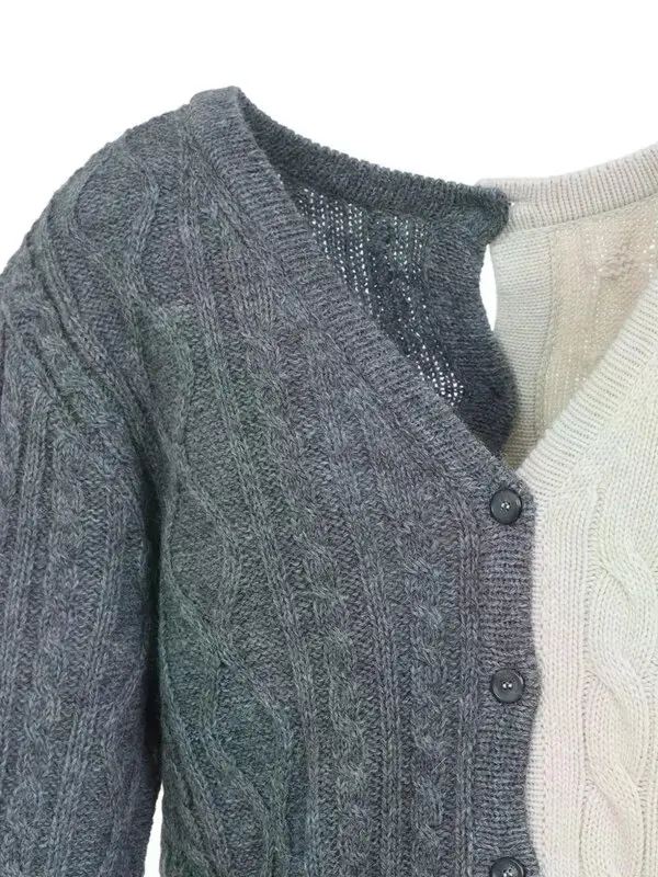 Moschino Bicolour Cardigan