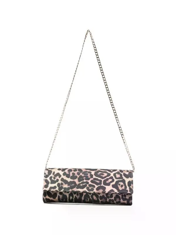CASTAGNA Animal-print Shoulder Bag With Chain Strap