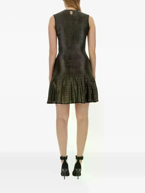 Alexander McQueen Textured Mini Dress