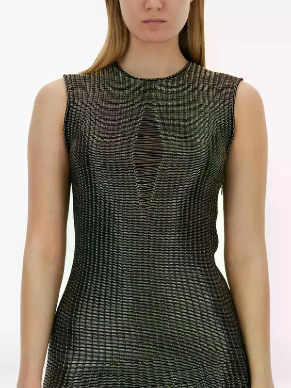 Alexander McQueen Textured Mini Dress
