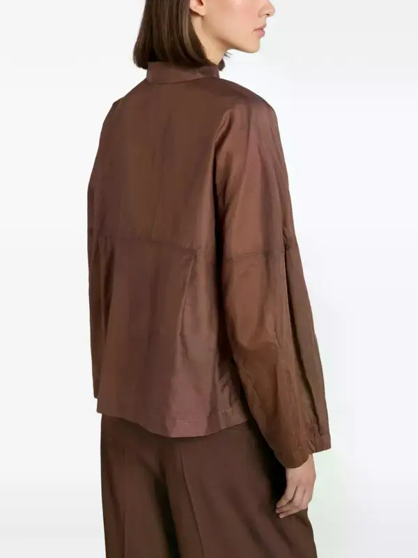GLANSHIRT Muslin Shirt - Brown
