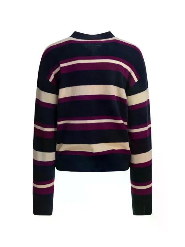Guest In Residence Striped Polo Shirt