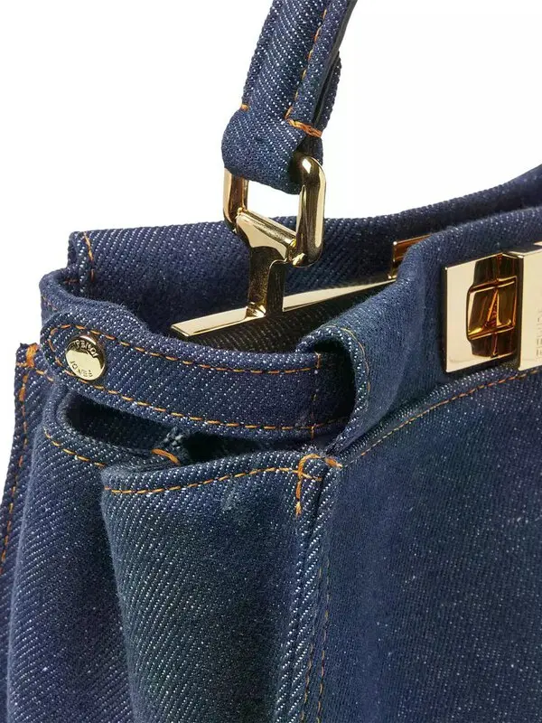 Fendi Small Peekaboo Top-handle Tote