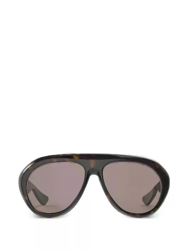 ROTATE BY BIRGER CHRISTENSEN Pilot-frame Sunglasses - Brown