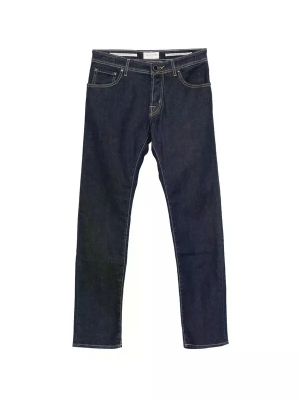 Jacob Cohen Nick Stitching Five-pocket Jeans